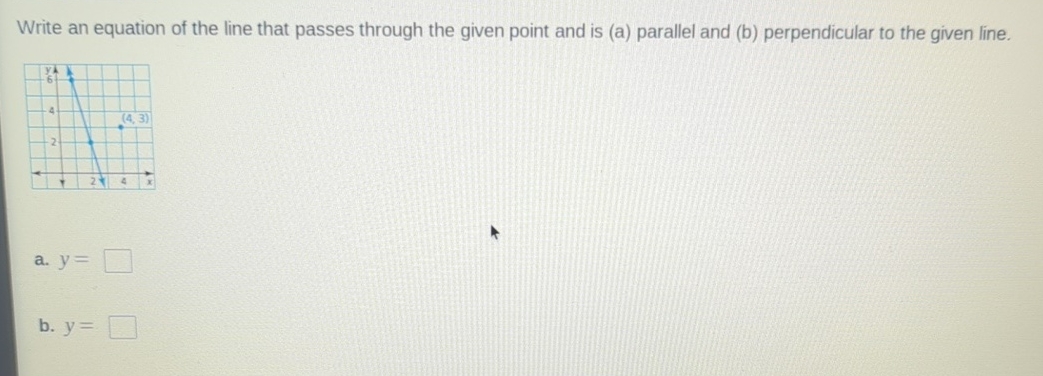 Solved by an EXPERT Write an equation of the line that passes through the | Chegg.com