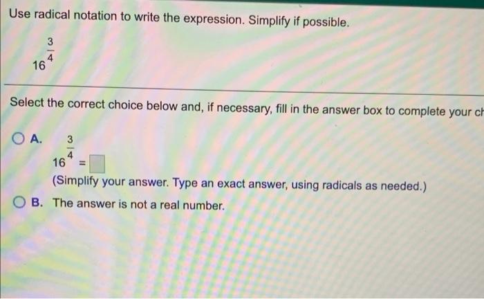 Solved Use radical notation to write the expression. | Chegg.com