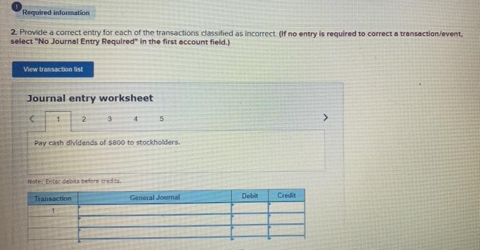 Solved Chec Exercise 2-11A Record transactions (LO2-4) | Chegg.com