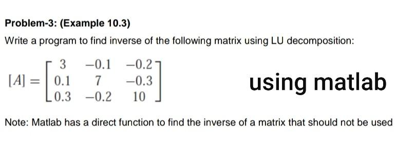 Solved Problem-3: (Example 10.3) Write a program to find | Chegg.com