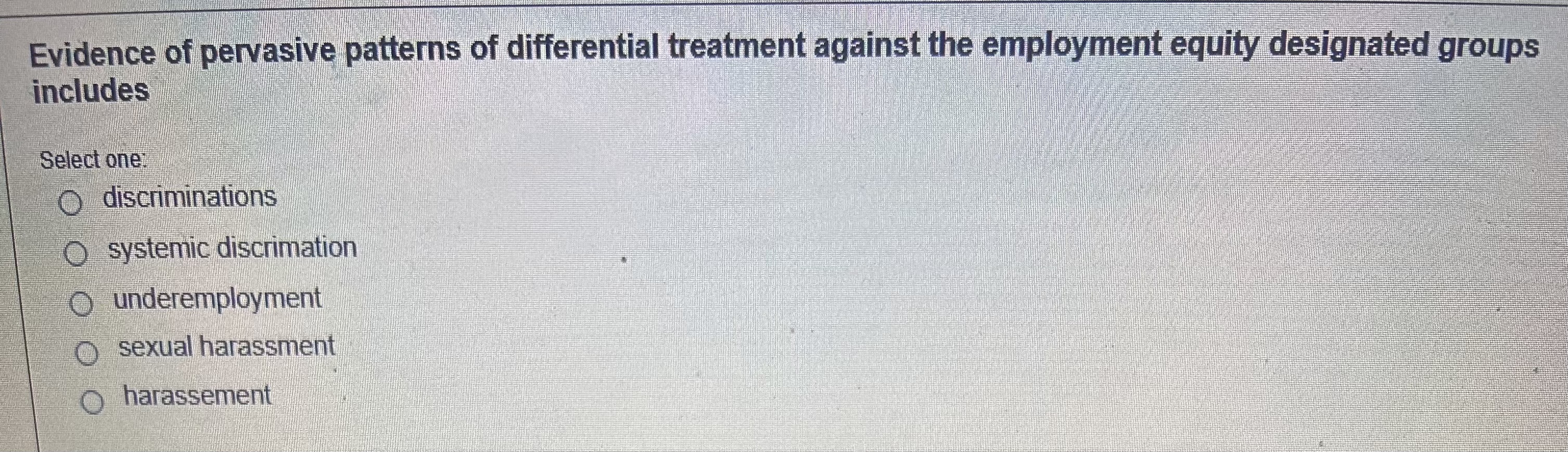 Solved Evidence of pervasive patterns of differential | Chegg.com