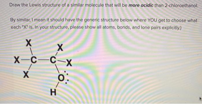 Solved Draw the Lewis structure of a similar molecule that | Chegg.com