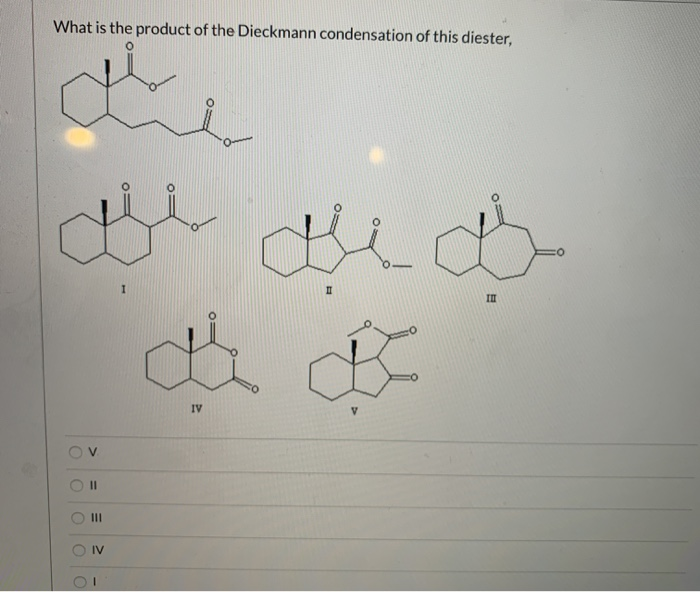 Solved What is the product of the Dieckmann condensation of | Chegg.com