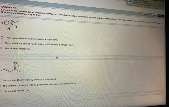 Solved Question 62 For each of the problems below, determine | Chegg.com