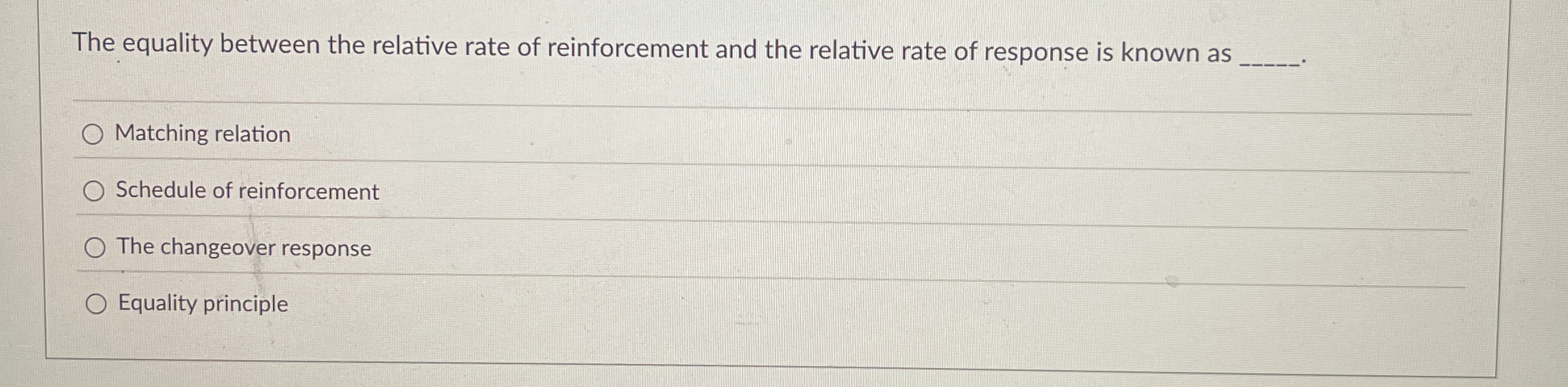 Solved The equality between the relative rate of | Chegg.com
