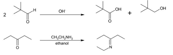 Solved 2 OH− CH3CH2NH2 ethanol | Chegg.com