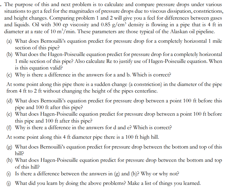 The purpose of this and next problem is to calculate | Chegg.com