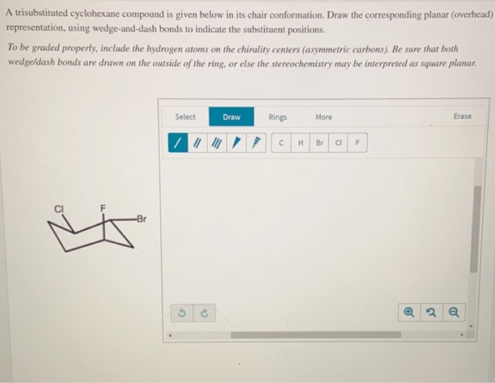 Solved A trisubstituted cyclohexane compound is given below | Chegg.com