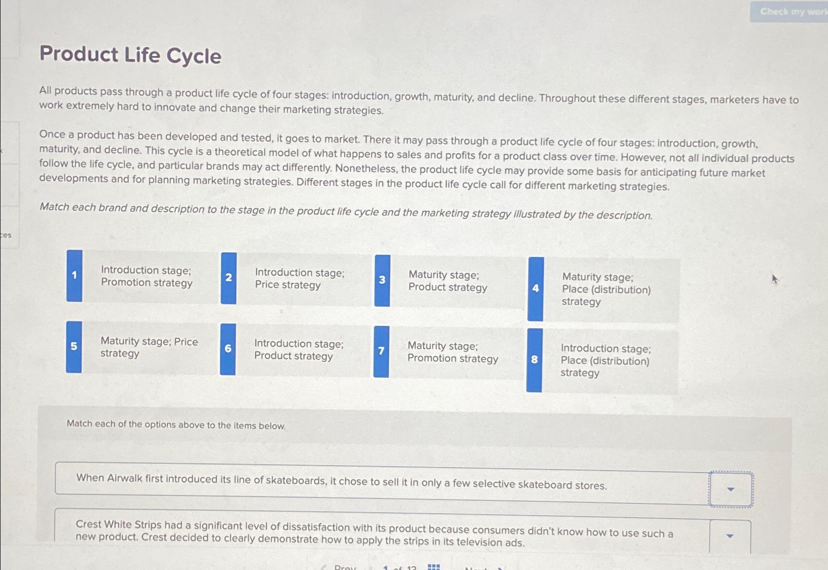 Solved Product Life CycleAll products pass through a product | Chegg.com