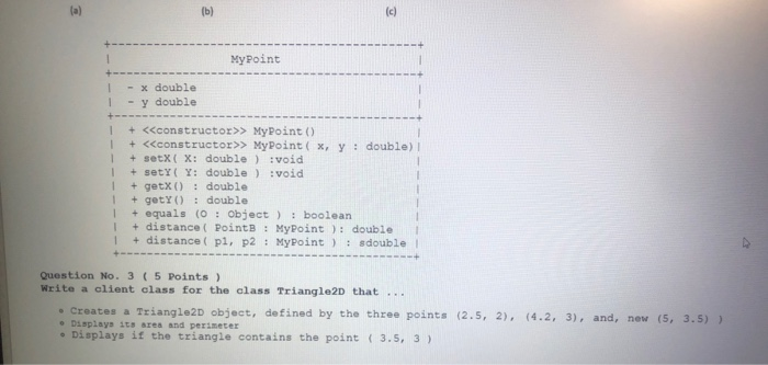 Solved object oriented java help asap-2 | Chegg.com