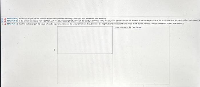 Solved (33%) Problem 1: Consider three wire loops moving | Chegg.com