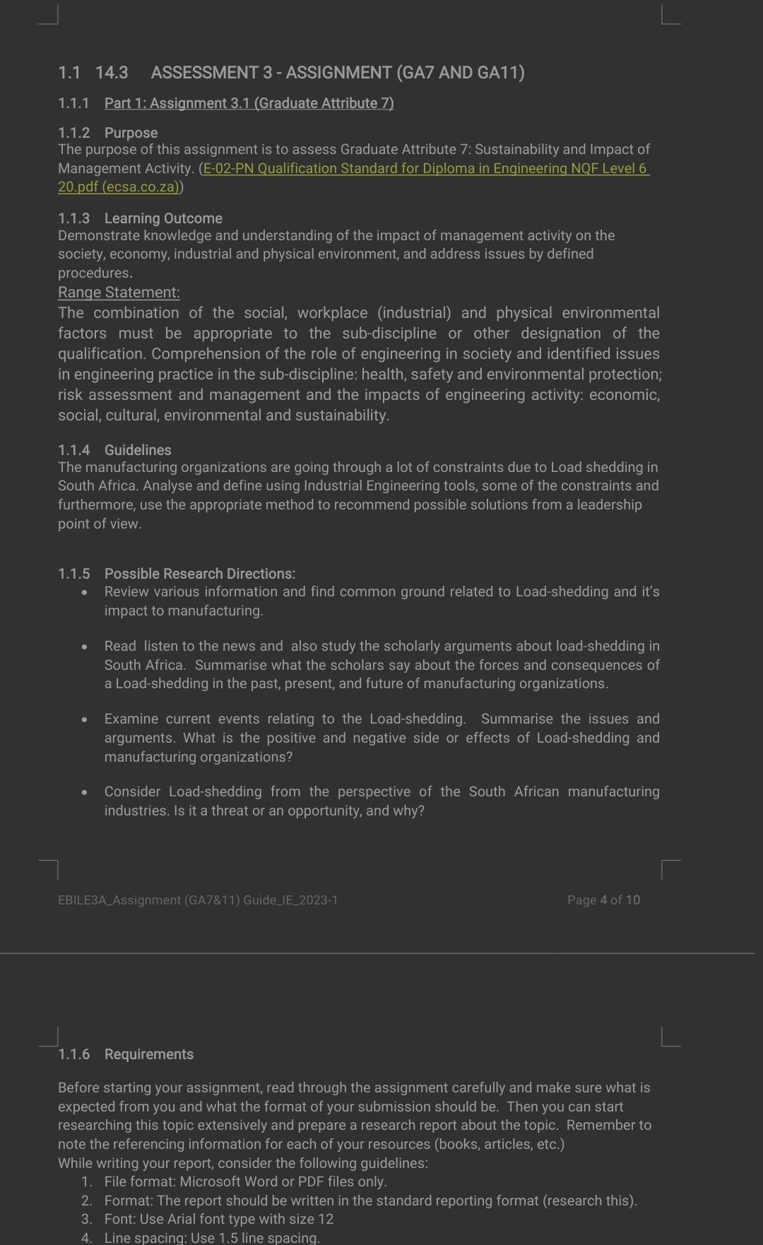 Solved 1.1 14.3 ASSESSMENT 3 - ASSIGNMENT (GA7 AND GA11) | Chegg.com