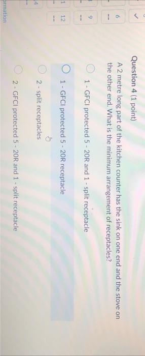 Solved A 2 metre long part of the kitchen counter has the | Chegg.com