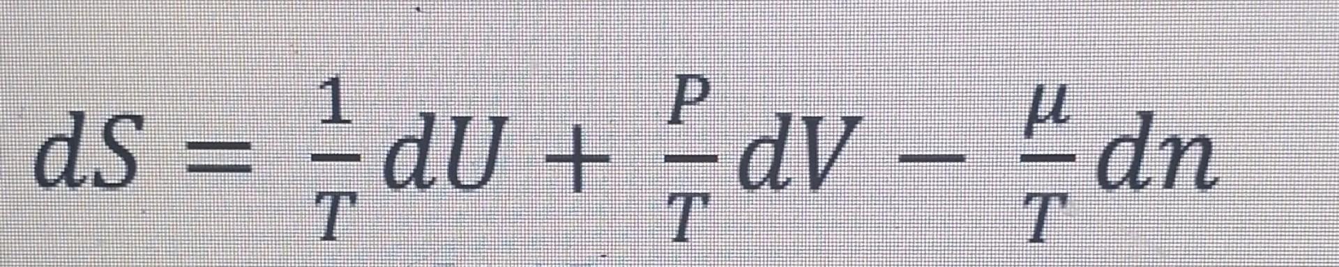 Solved Prove that the thermodynamic entropy of a system is | Chegg.com