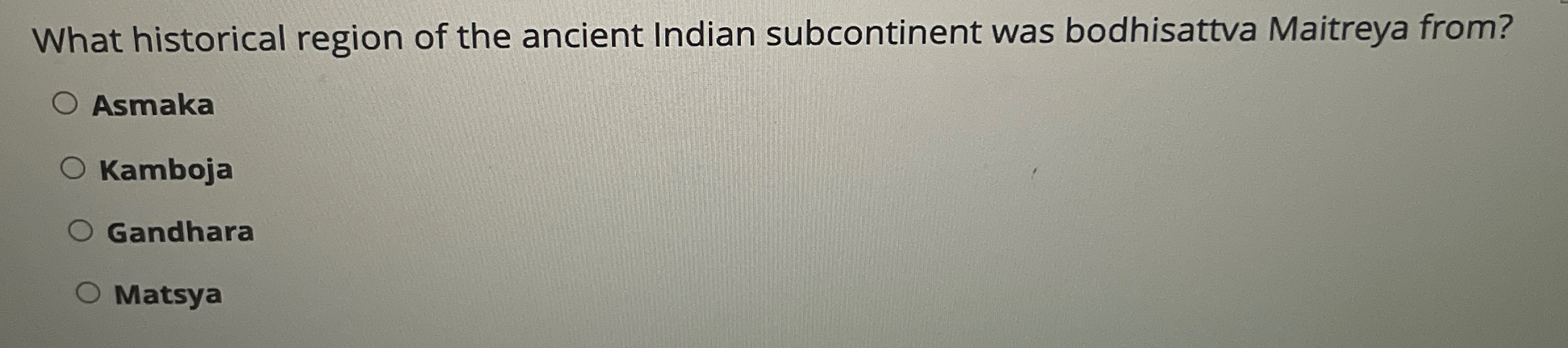 Solved What historical region of the ancient Indian | Chegg.com