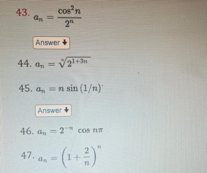 Solved determine whether the sequence conversions or | Chegg.com