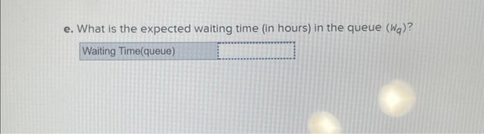 Solved In an M/M/1 queueing system, the arrival rate is 5 | Chegg.com