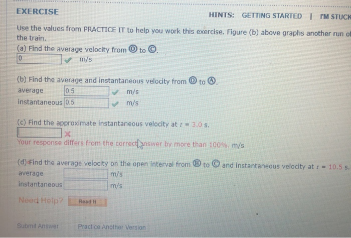 EXERCISE HINTS: GETTING STARTED I I'M STUCK Use the | Chegg.com