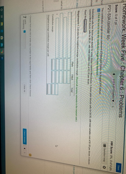 Solved 4 of 4 (0 complete) of Dr . X mard Data Table Jotal | Chegg.com
