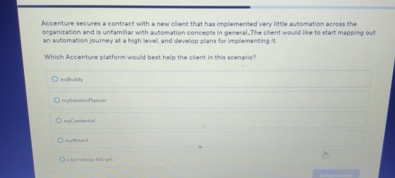 Solved Accenture secures a contract with a new client that | Chegg.com