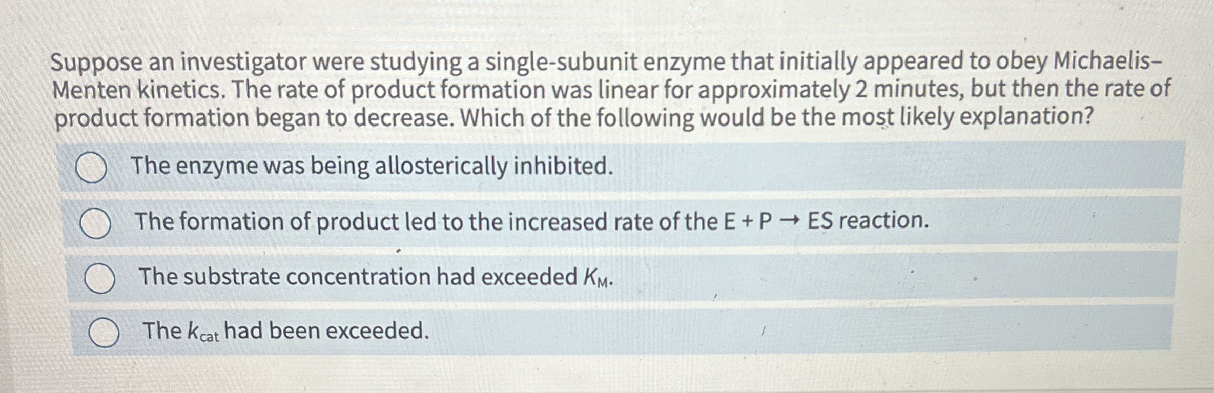 Solved Suppose an investigator were studying a | Chegg.com