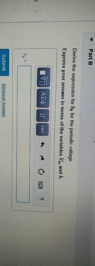 Solved v(O) V2 TA 0 1/4 T/2 31/4 1 T ST/4 Part A Derive | Chegg.com