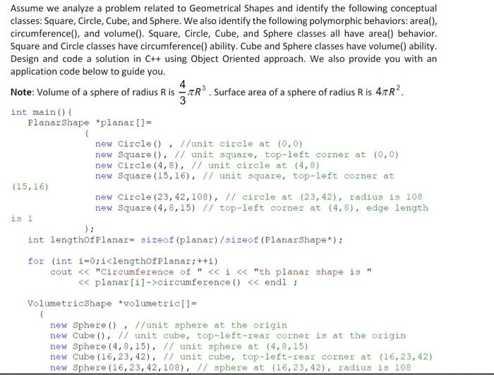 Solved Assume we analyze a problem related to Geometrical | Chegg.com