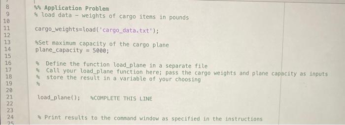 Solved You have a list of cargo items to be loaded onto a | Chegg.com
