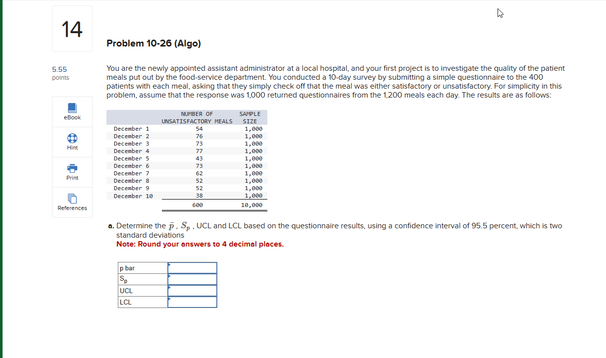 Solved Problem 10-26 (Algo)You are the newly appointed | Chegg.com