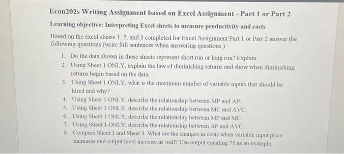 Solved Help Neededplease be specific when it comes to | Chegg.com