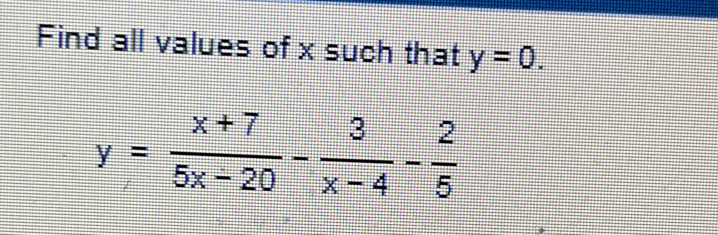 Solved Find all values of x ﻿such that | Chegg.com