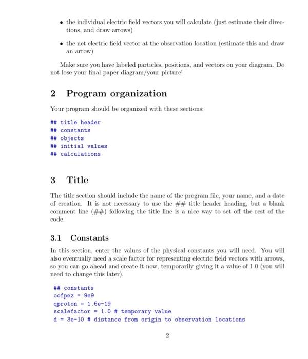 Solved 1 Problem Statement Write A Vpython Program Which