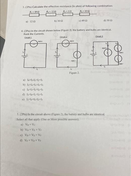 Solved CAT Circuits I \& II SU22 1. (2 Pts) Use the model of | Chegg.com
