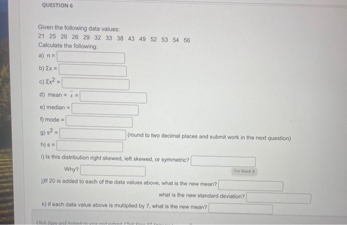 Solved show step by step how go solve each one ). Given the | Chegg.com