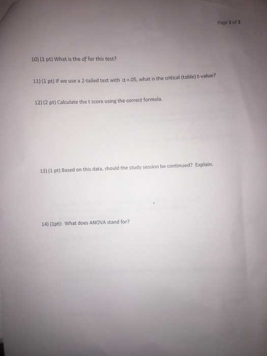 Solved Use the following information to answer questions | Chegg.com
