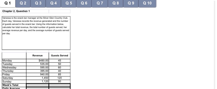 Solved Q 10 Q 9 Q1 Q.2 Q 3 Q 4 Q 5 Q 6 Q 7 Q 8 Chapter 2, | Chegg.com