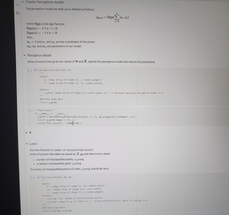 - 5 Training Apply perception learning algorithm and | Chegg.com