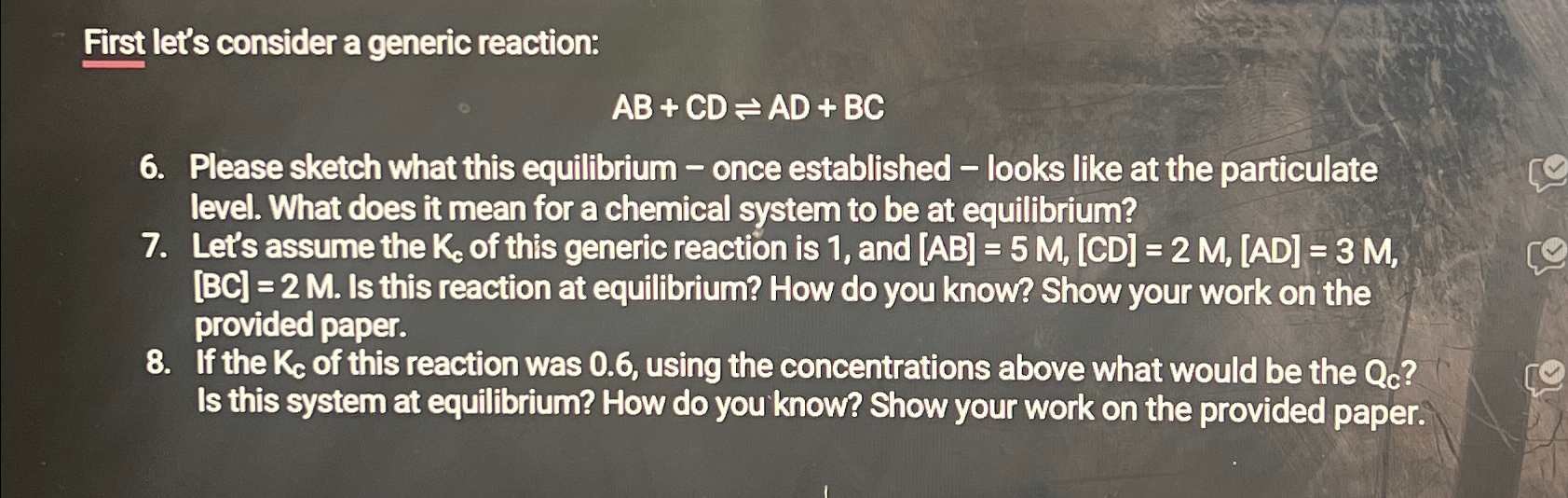 Solved First let's consider a generic | Chegg.com