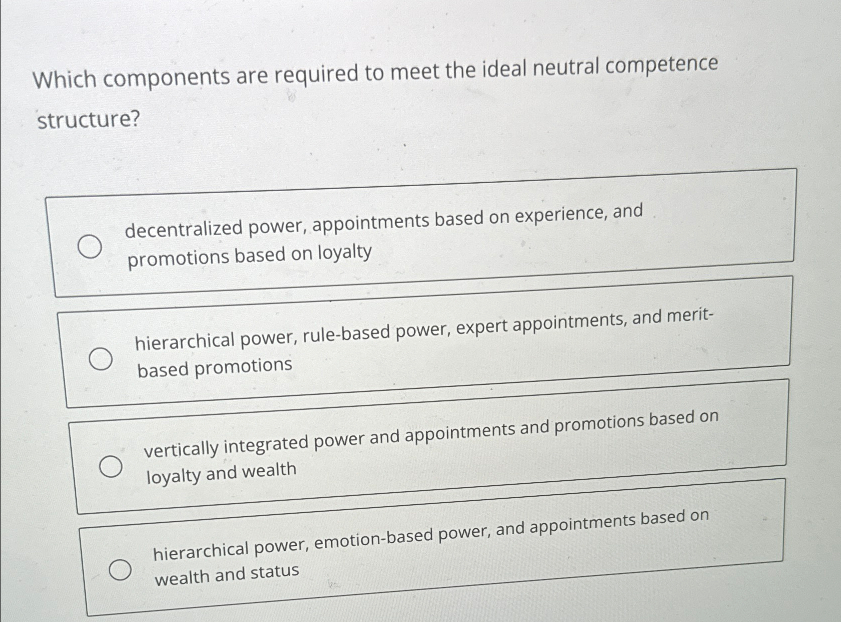 Solved Which components are required to meet the ideal | Chegg.com