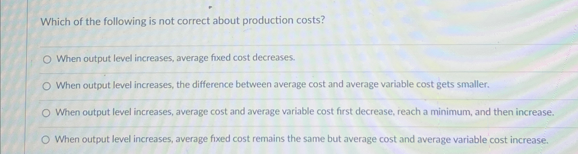 Solved Which of the following is not correct about | Chegg.com
