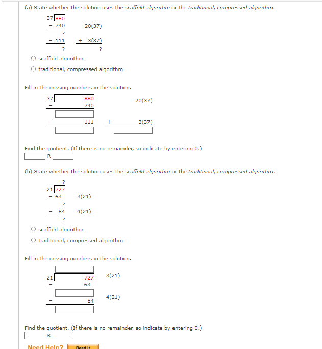 Solved A ﻿state Whether The Solution Uses The Scaffold 