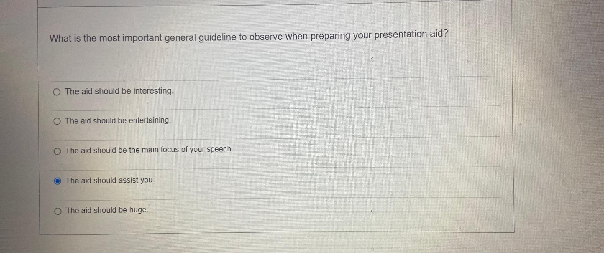 Solved What is the most important general guideline to | Chegg.com