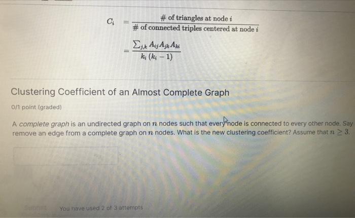 Solved To understand this formula, first consider the | Chegg.com