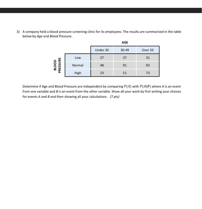 Solved Written Homework Assignment Contingency Tables and | Chegg.com