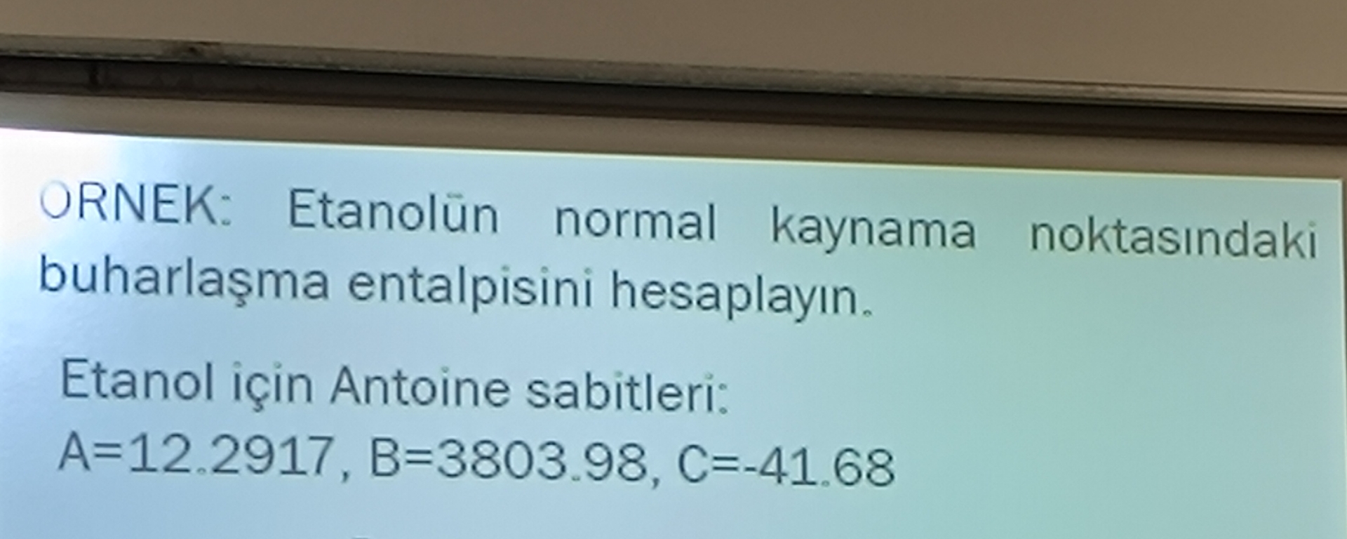 Solved ORNEK: Etanolūn normal kaynama noktasındaki | Chegg.com Solved ORNEK: Etanolūn normal kaynama noktasındaki | Chegg.com