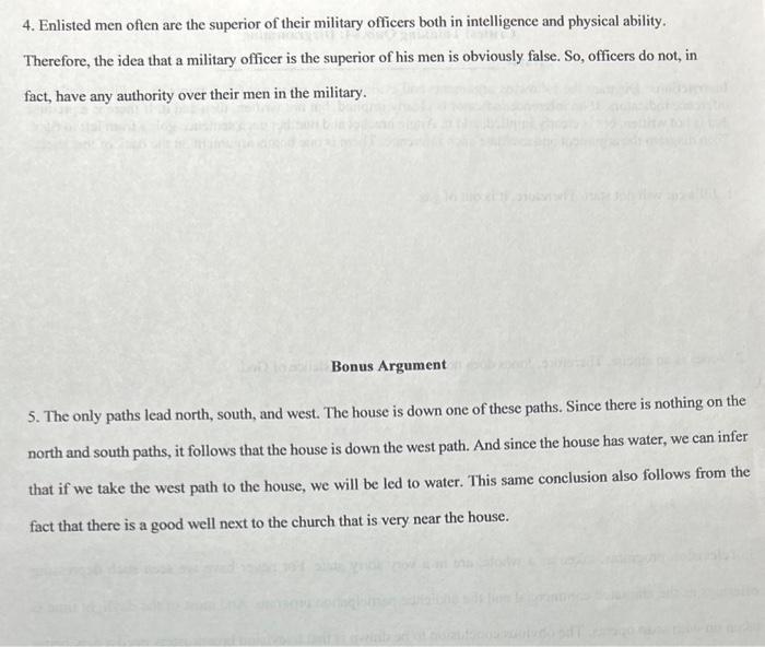 Solved Instructions: Diagram the following arguments and | Chegg.com