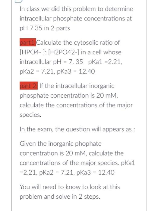 Solved Question 1 2 pts At pH 7.35, determine the | Chegg.com