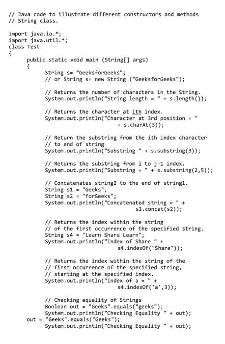 Solved 1. //Java Program to demonstrate the real scenario of | Chegg.com