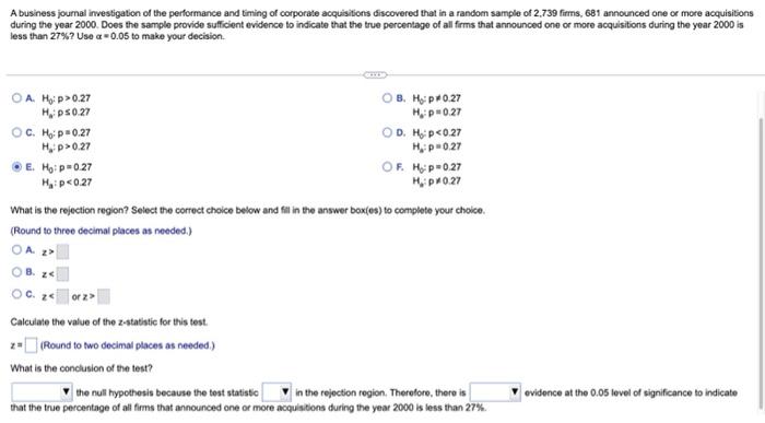 Solved For the binomial sample sizes and null-hypothesized | Chegg.com