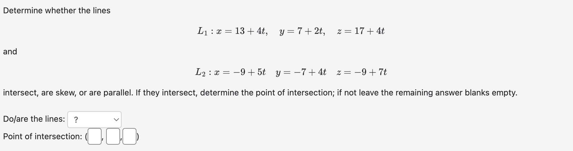 Solved Determine whether the | Chegg.com